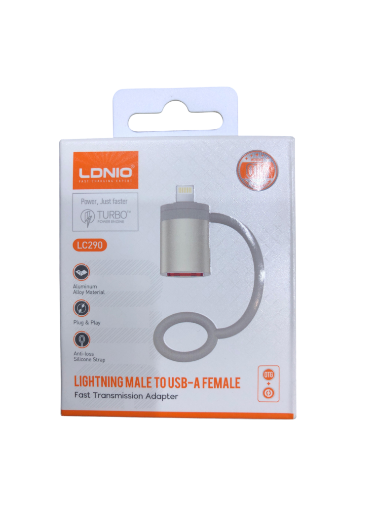 LDNIO LC290 Lightning Male to USB Female adapter - Buye.lk